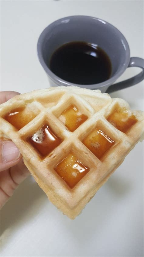 와플메이커로 만든 엄마표 와플 아이스크림