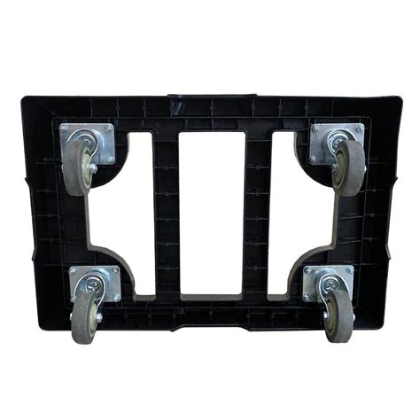 Ubmove Handheld Attached Lid Tote Dolly 27 X 17 For Container Totes