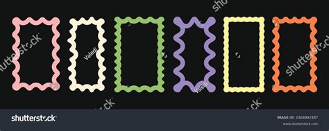 13598 Zigzag Frame Border Stock Vectors And Vector Art Shutterstock