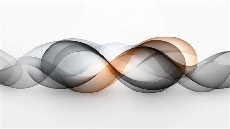 Abstract wave patterns in soft colors creating a fluid dynamic composition | Premium AI ...