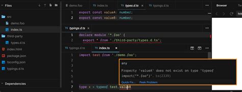 Reexport All Typings Inside A Typescript D Ts Definition File Stack Overflow