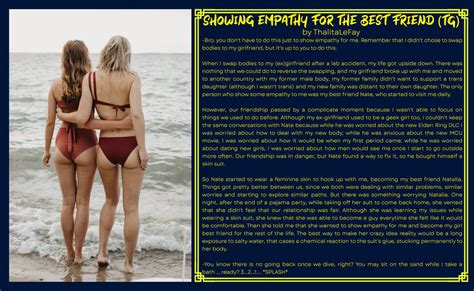 Showing Empathy For The Best Friend Tg Caption By Thalitalefay On
