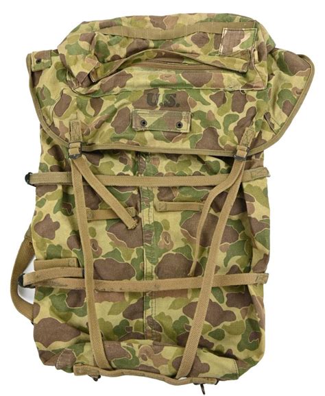 Worldwarcollectibles Us Ww2 M1943 Camouflage Jungle Pack