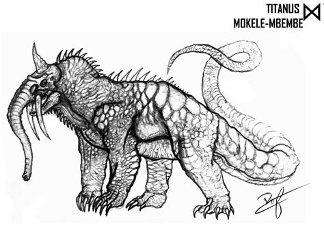 Titanus Mokele Mbembe By Darfrenzilla On Deviantart