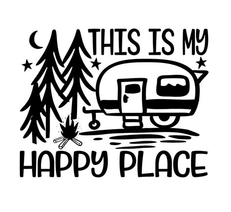 Happy Camper Decal For Your Rv