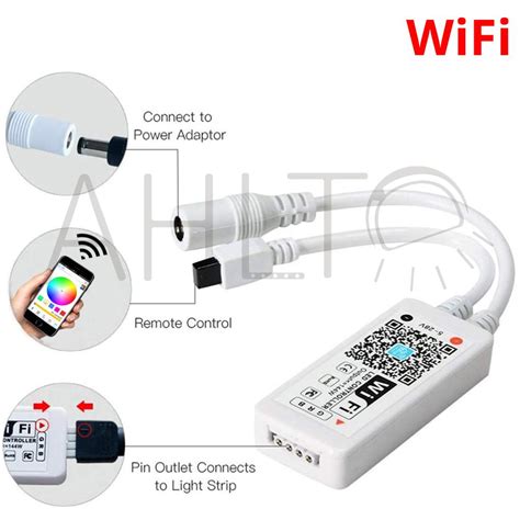 WiFi Controller Mini Key Key IR RGB Controller Grandado