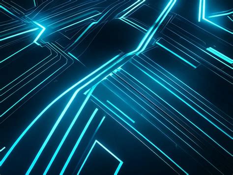 Premium Photo Tron Pattern Background Free Downloade