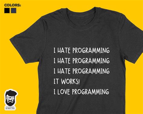 I Love Programming Shirt T Shirt For Programmers Programmer T