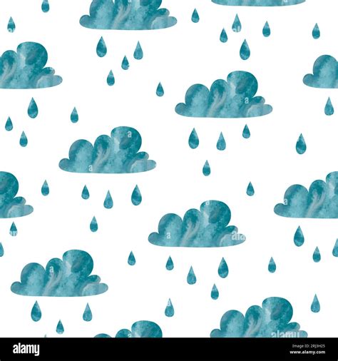 Rain Cloud With Drops Cut Out Stock Images And Pictures Alamy