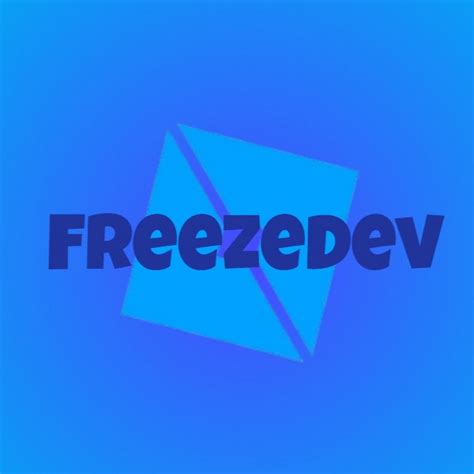 Freeze Dev YouTube