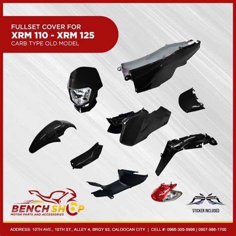 Xrm 110 Full Body Cover Set Fairings 9 In 1 Shopee Philippines