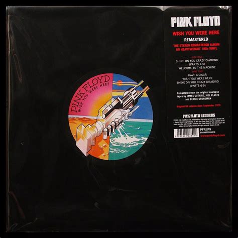 Пластинка Pink Floyd Wish You Were Here Postcard 2016 Mm арт