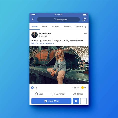 Facebook Ad Template Psd