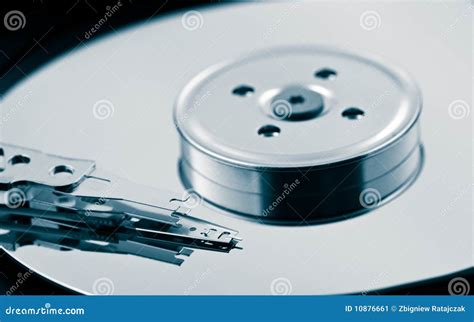 Hard Disk Head Stock Image Image Of Electronics Magnetic 10876661