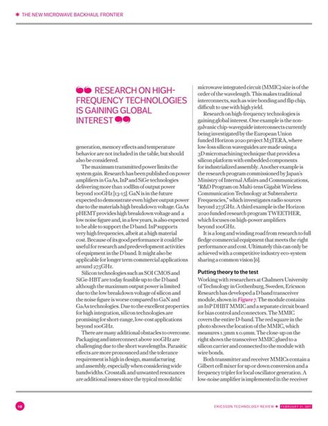 Ericsson Technology Review Microwave Backhaul Evolution Reaching