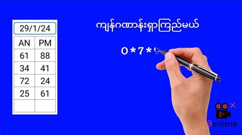 သောကြာအပိတ်နေ့ နေကုန်အတွက်ဂဏာန်းများ 2d Youtube