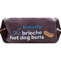 Bakerly Hot Dog Buns Brioche Fresh By Brookshires