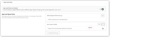 Configuring Application Level Egress Rules Mulesoft Documentation