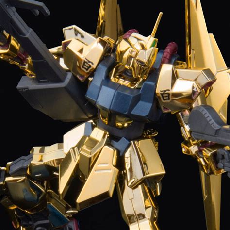 P Bandai Hguc 1144 Hyaku Shiki Revive Gold Coating Release Info