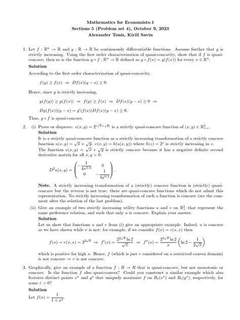 Section 5 Pdf Monotonic Function Functions And Mappings