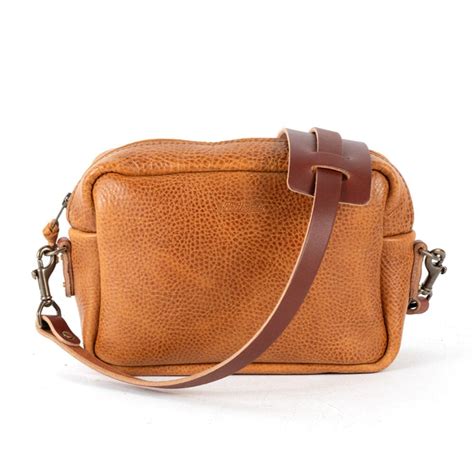 Sarah Leather Crossbody Large Honey Go Forth Goods