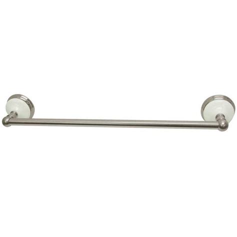 Kingston Brass Victorian 24 In Wall Mount Towel Bar In Brushed Nickel