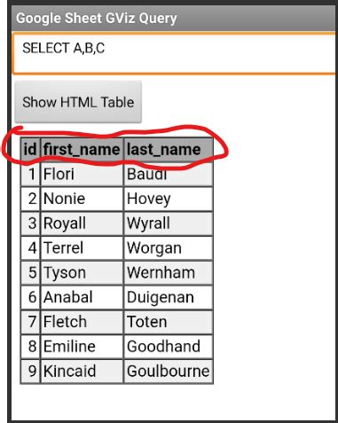 How I Can Immobilize A Row In HTML Table With WebViewer MIT App Inventor Help MIT App