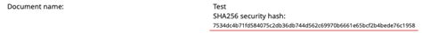 What Is The Hash Code SignRequest