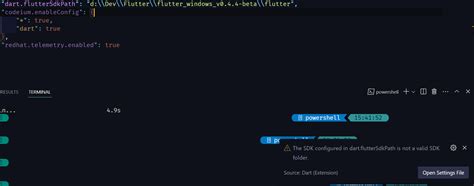 Dartfluttersdkpath Is Not A Valid Sdk Folder When Following Symlink