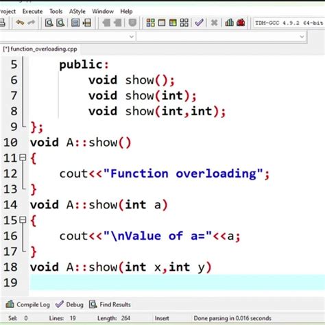 implement function overloading program of c language coading education cppcode programming