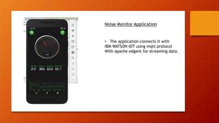 Noise Monitoring And Anc PPTX Internet Of Things Internet