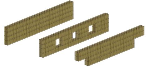 Different Applications Of Clt Linear Elements Loaded In Plane