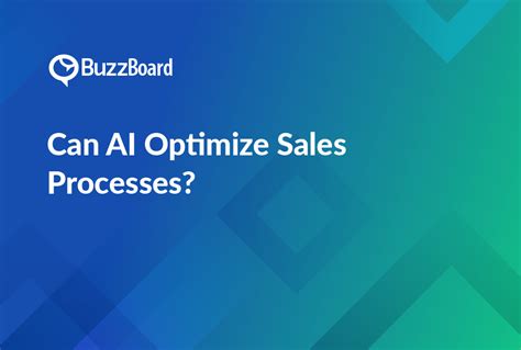 can ai optimize sales processes