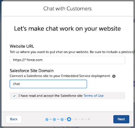 How To Set Up Web Chat In Salesforce