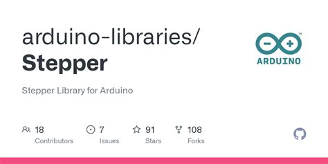 GitHub Arduino Libraries Stepper Stepper Library For Arduino