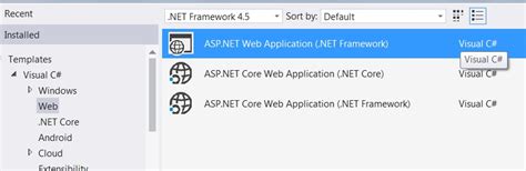 Missing ASP NET Core Template In Visual Studio Archybility Blog