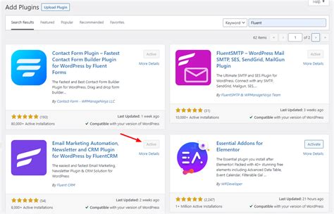 fluentcrm integration with fluent forms wp manage ninja
