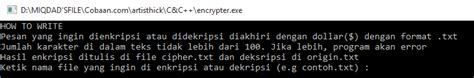 Membuat Program Enkripsi Sederhana Dengan Bahasa C Miqdude