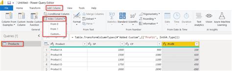 Power Query Add Column 35 Examples In Power BI