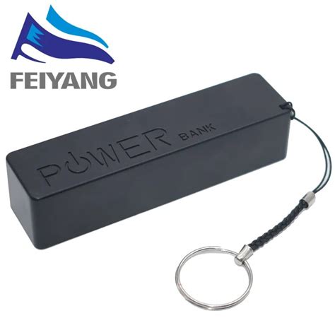 Samiore Robot Usb Power Bank Case Kit 18650 Battery Charger Diy Box Shell Kit Black For Arduino