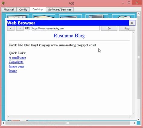 setting dhcp dan dns di cisco packet tracer ~ sarangnya ilmu