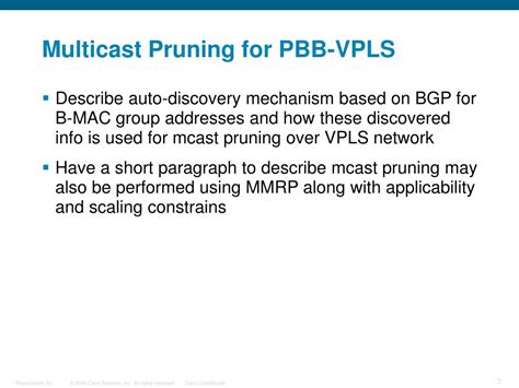 PPT PBB VPLS Consolidation Work PowerPoint Presentation Free Download ID 4564858