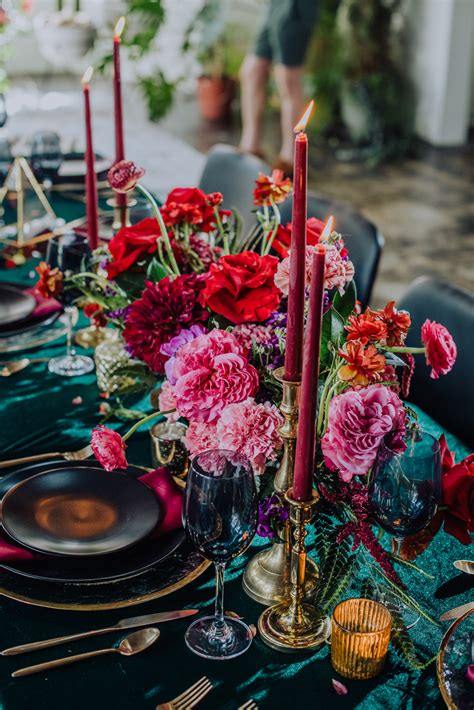 Moody Jewel Tone Wedding 60 Photos