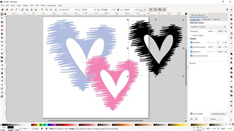 Inkscape Trace Image To Vector Underneath Color Tolffox