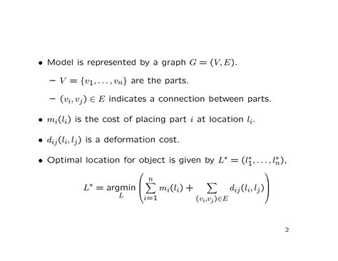 Object Recognition With Pictorial Structures Ppt