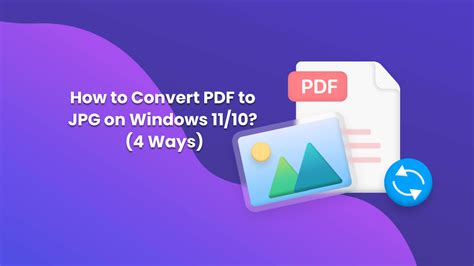 How To Convert Pdf To  On Windows 4 Ways