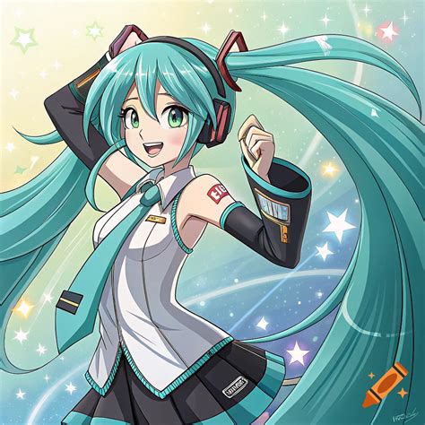 Anime Style Illustration Of Hatsune Miku In A Black Gothic Dress Lying