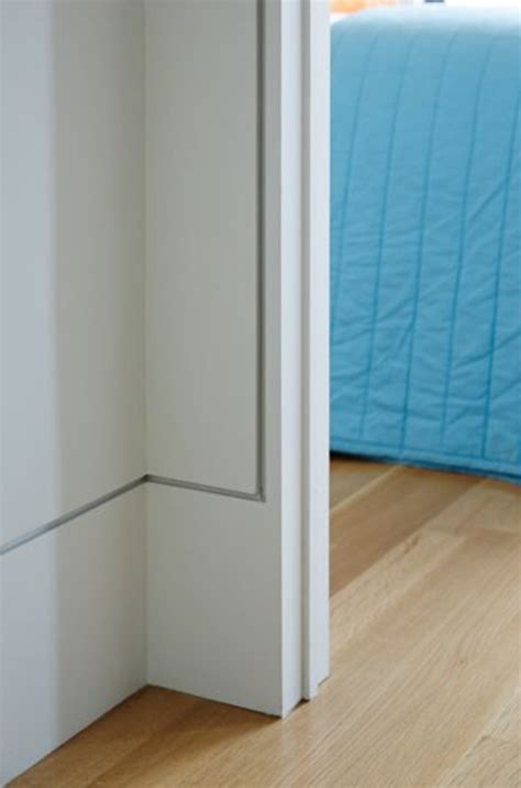 Flush Baseboard And Trim Modern Trim House Redesign Home Interior