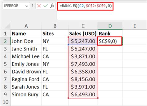 Ways To Rank In Microsoft Excel How To Excel