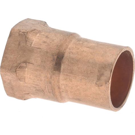 Mueller Industries Wrot Copper Pipe Adapter 12 X 38 Fitting C X